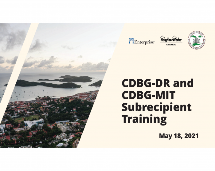 VIHFA Hosts CDBG-DR Subrecipient Training - US Virgin Islands Office of ...