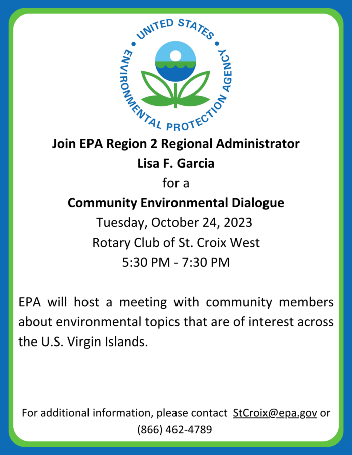 EPA Townhall - Community Environmental Dialogue - US Virgin Islands ...