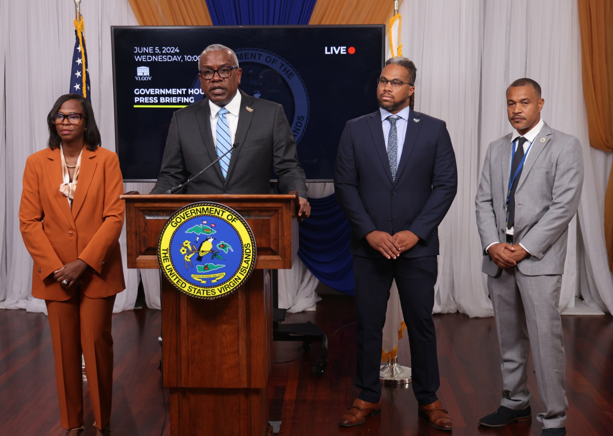 Governor Bryan, Alongside WAPA and ODR, Announces FEMA Approval to ...