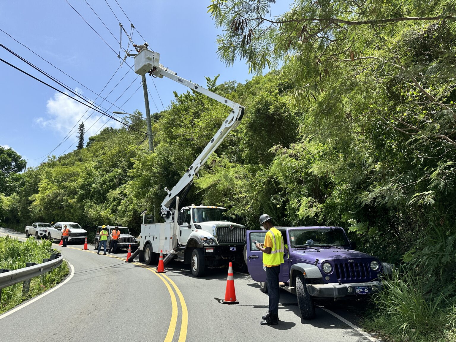 WAPA's Restoration Push Continues on Day 5 - US Virgin Islands Office ...